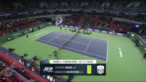 一线网球_ATP1000上海大师赛第5日精选比赛_【回放】ATP1000上海大师赛第5日：张之臻vs中岛布兰登_高清1080P在线观看平台_腾讯视频