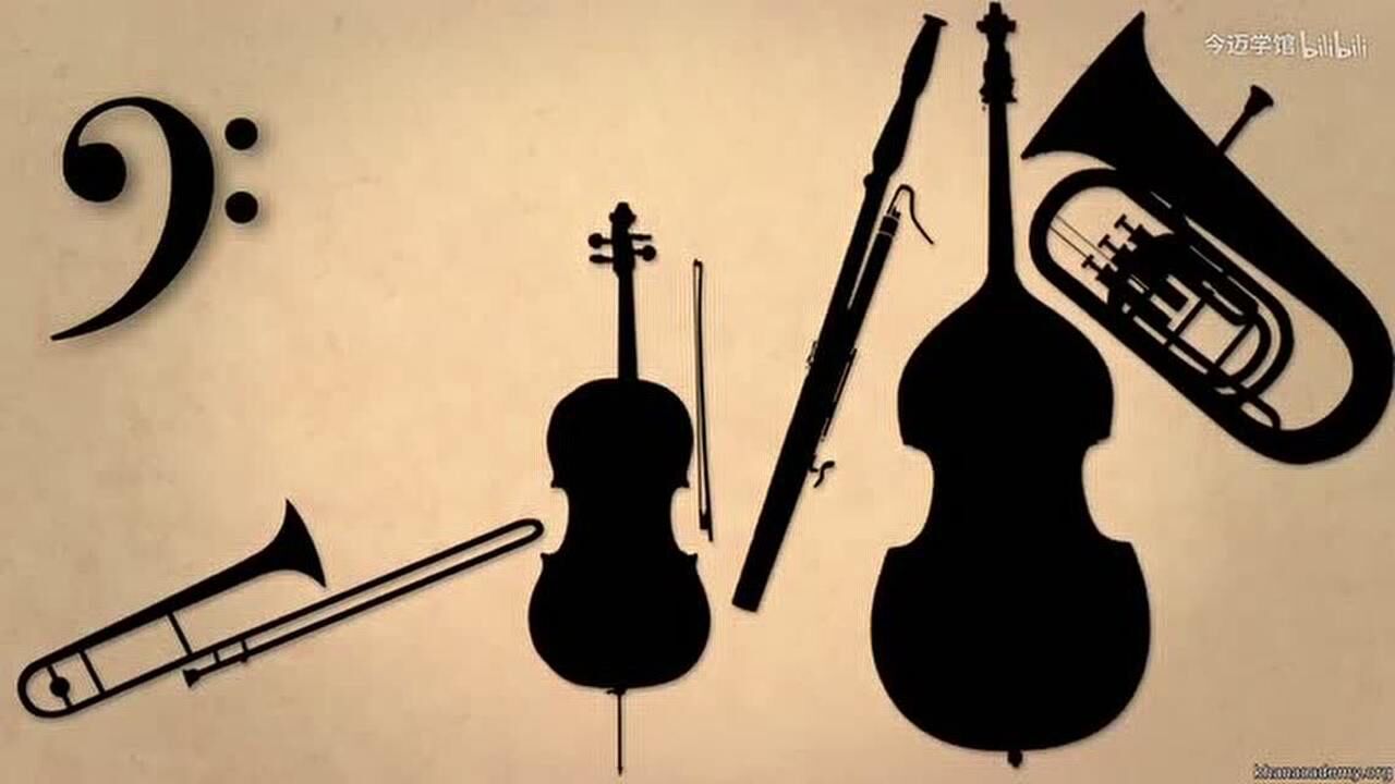 基本乐理知识丨低音谱号、大谱表、八度音阶（9）_腾讯视频