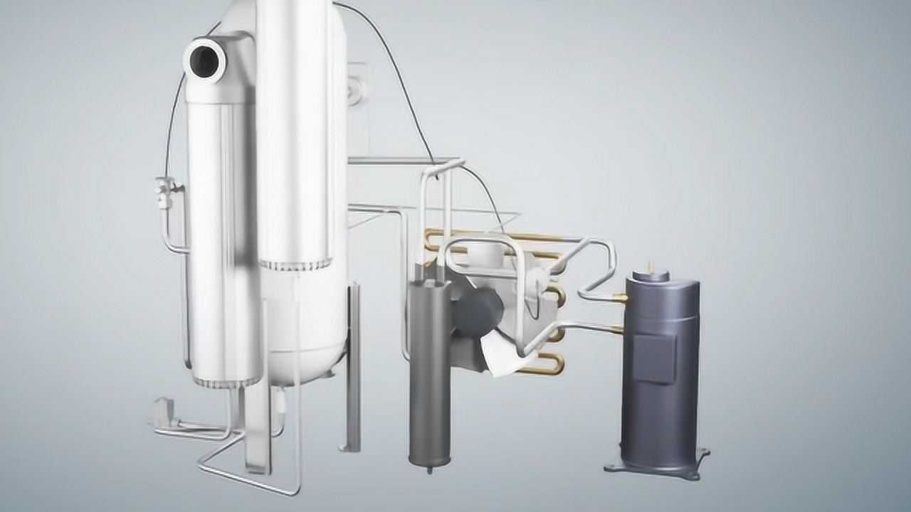 三维动画展示，冷藏式压缩空气干燥机工作原理，涨知识了_腾讯视频