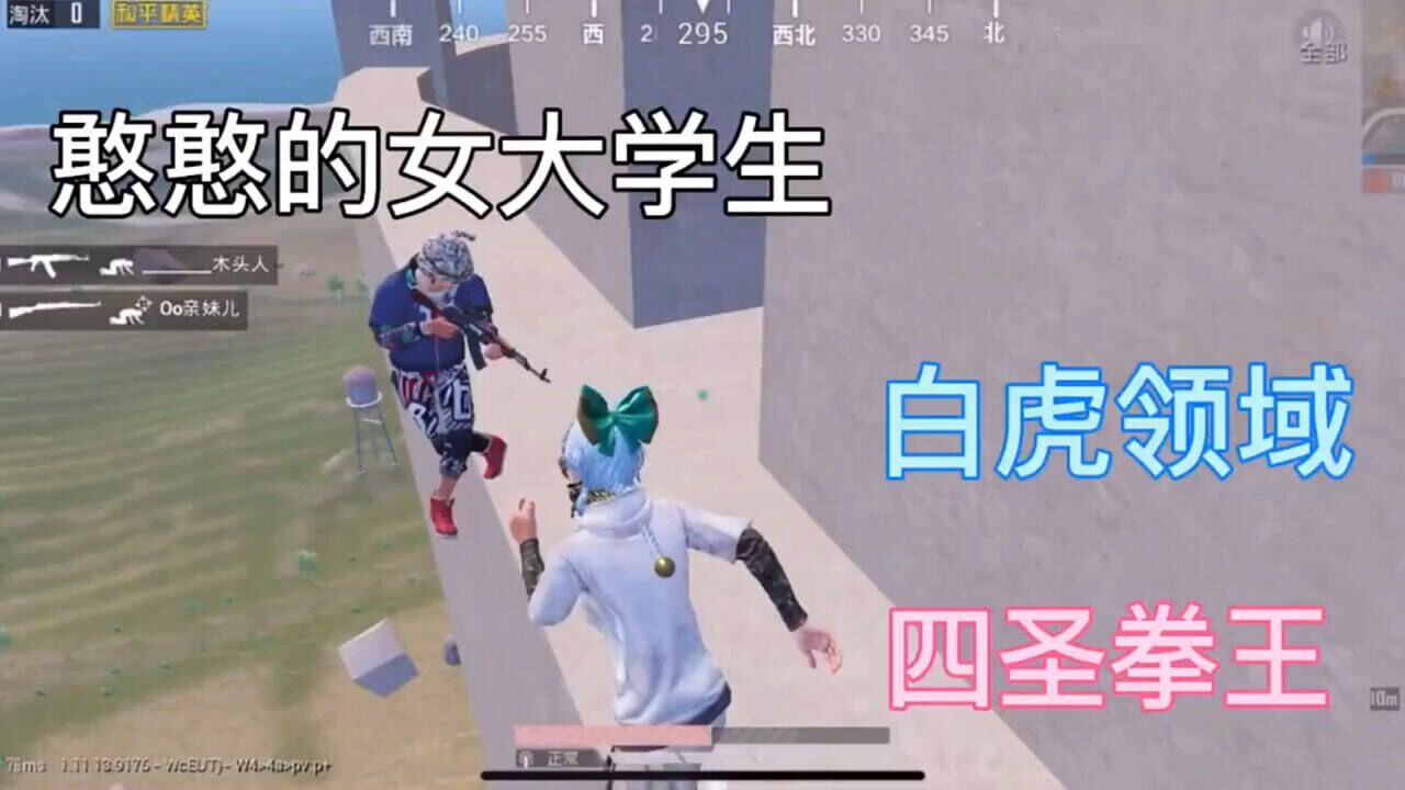 和平精英：憨憨玩家落地拳王，白虎领域永远的神_高清1080P在线观看平台_腾讯视频