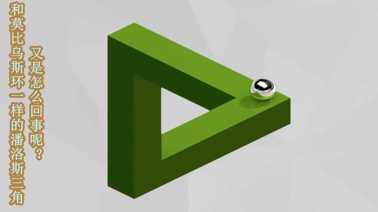 和莫比乌斯环一样的潘洛斯三角又是怎么回事呢？#一起探索无限世界#_高清1080P在线观看平台_腾讯视频