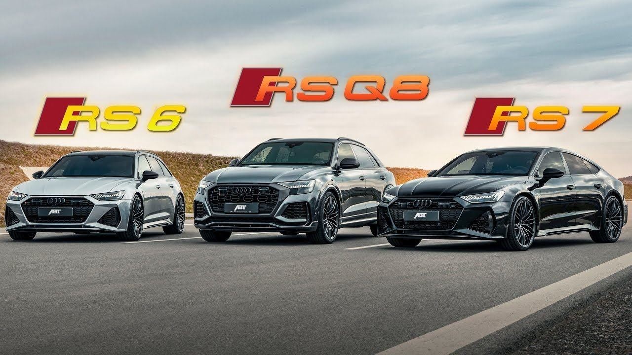 同样200万，奥迪RS6、RS7和RSQ8差别有多大？起步瞬间一目了然！_高清1080P在线观看平台_腾讯视频