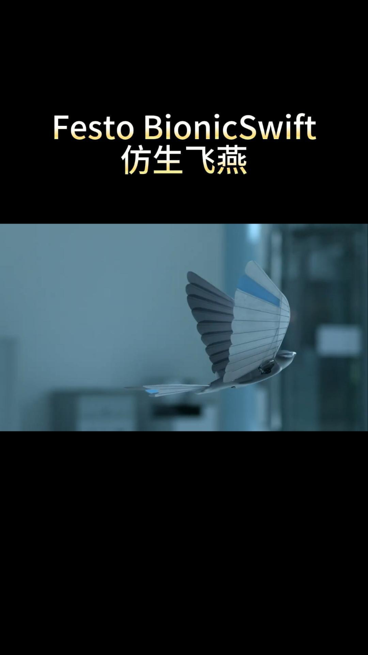 【科技改变生活】FestoBionicSwift仿生飞燕#BionicSwift机器人#飞行装置#创新创业#吉章科技投资#投资科技中国#仿生学 ...