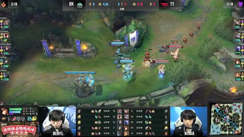 《2021英雄联盟全球总决赛》【李瓒 Cat 957解说】S11半决赛T1 vs DK 第1局_高清1080P在线观看平台_腾讯视频