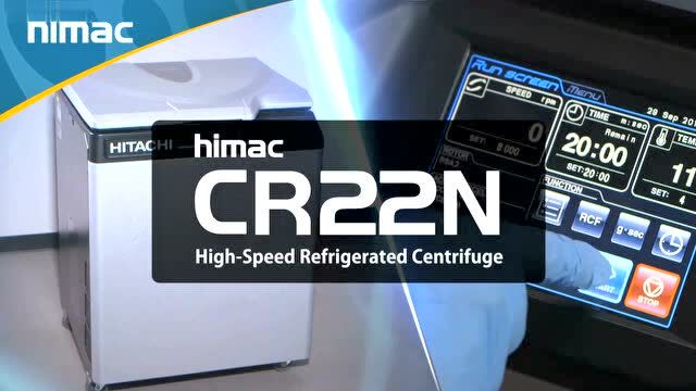 日立高速落地离心机CR22N——高端耐用_腾讯视频