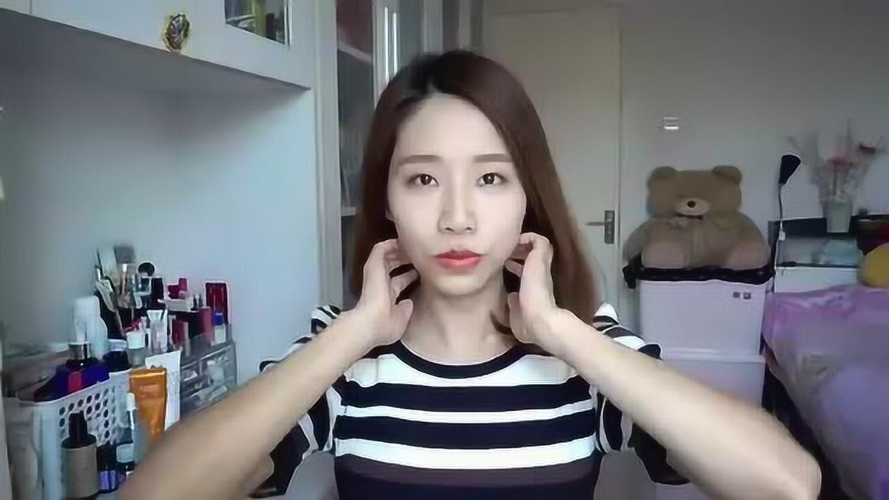 芸熙美人:中长发造型论—直板夹卷发尾 腾讯视频