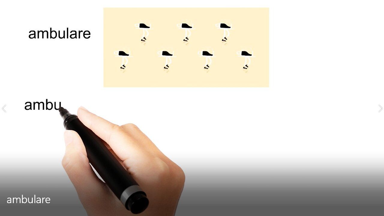 学英语词源知识之ambulare走动英语单词记忆英语学习方法_高清1080P在线观看平台_腾讯视频