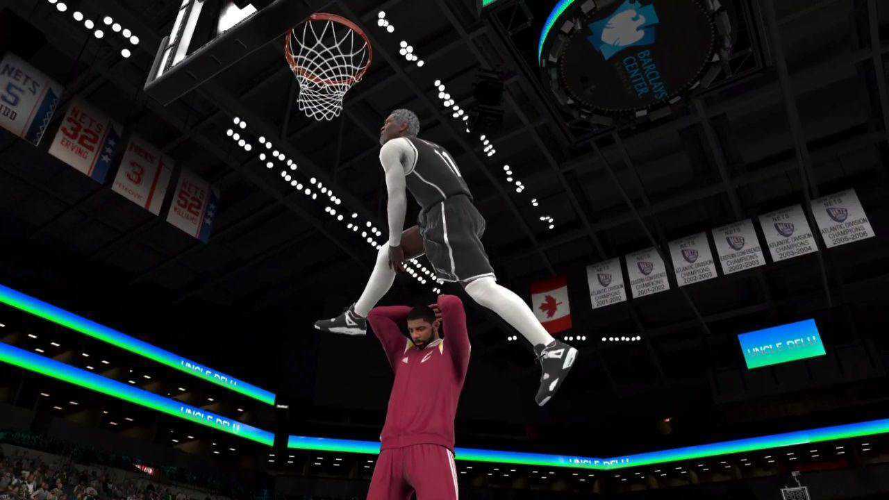 德鲁大叔参加扣篮大赛，飞跃欧文胯下换手。_高清1080P在线观看平台_腾讯视频