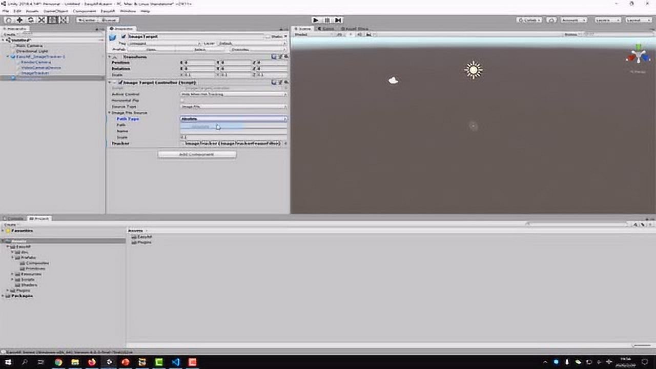EasyAR4简单使用--03--平面图像追踪_腾讯视频