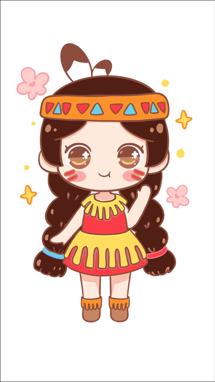 迷你世界妮妮简笔画 超萌萌卡通画妮妮 宇宙少女团妮妮_腾讯视频