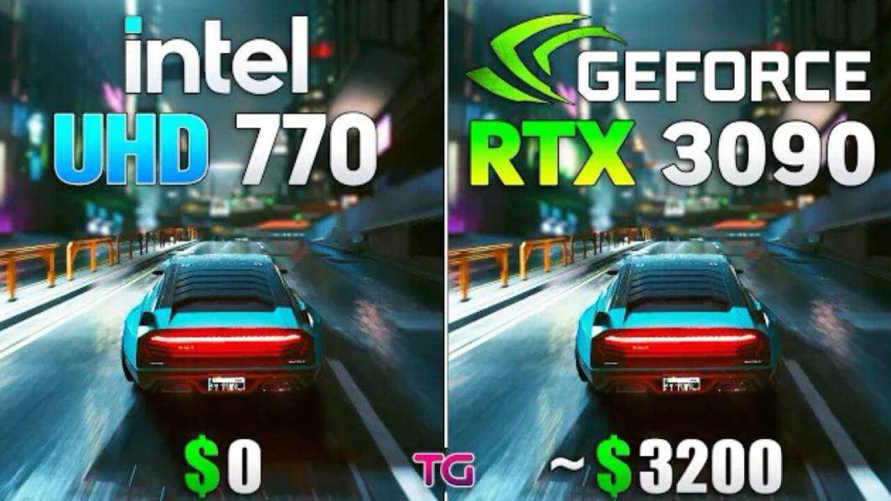 英特尔UHD770核显与目前最强显卡RTX3090差距究竟有多大？_高清1080P在线观看平台_腾讯视频