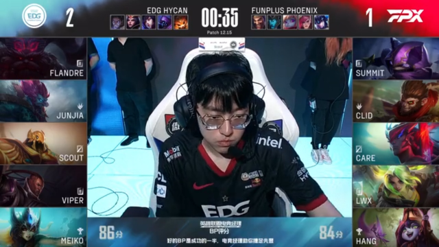 【2022LPL夏季赛】 季后赛 EDG vs FPX 第四局_高清1080P在线观看平台_腾讯视频