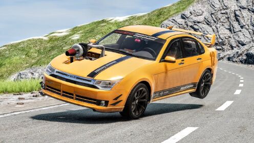 【BeamNG】过度自信的司机撞车了_高清1080P在线观看平台_腾讯视频