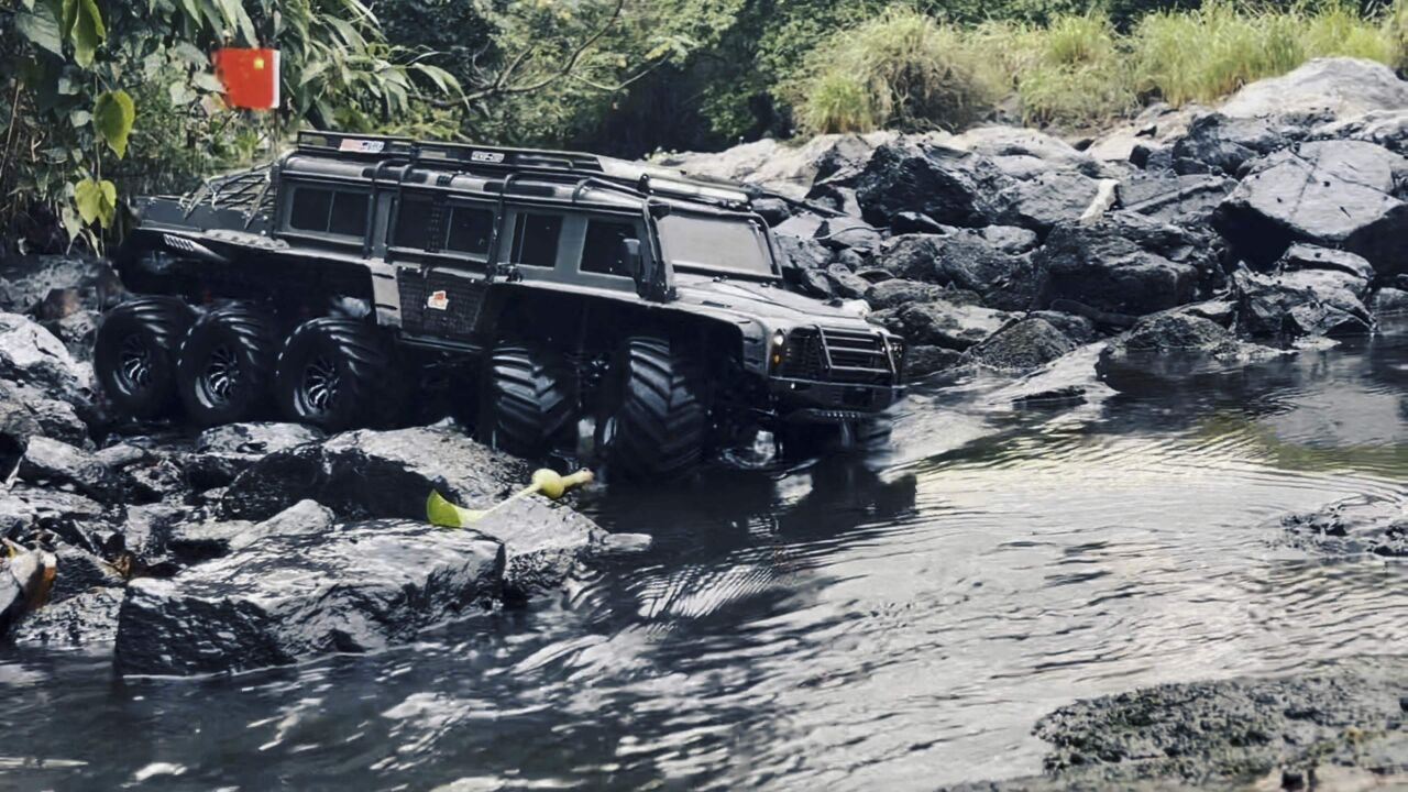 trx10路虎卫士10×10超级攀爬越野车_高清1080P在线观看平台_腾讯视频