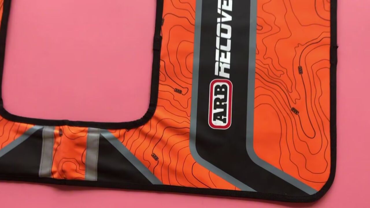 ARB缆旗澳洲进口拖车绳搭布挂带越野救援绞盘绳揽旗防回弹阻尼器_高清1080P在线观看平台_腾讯视频