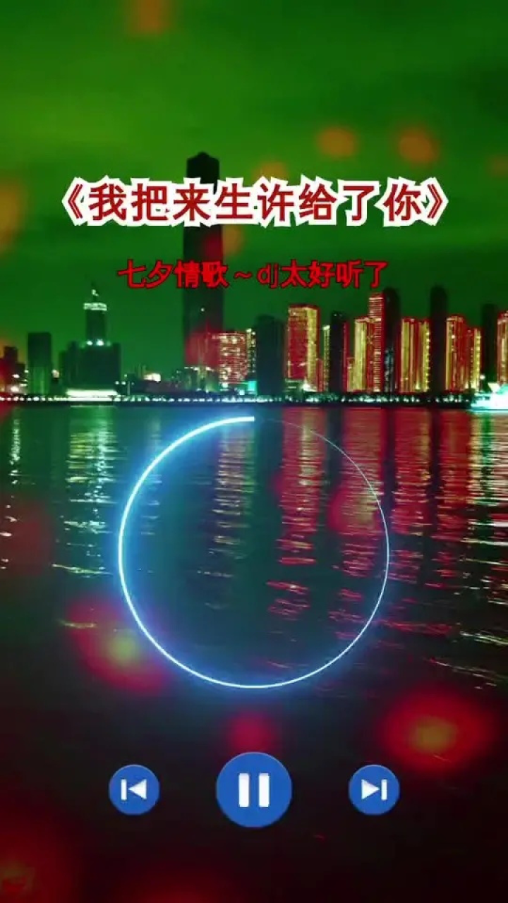 #我把来生许给了你#完整版dj#太好听了_高清1080P在线观看平台_腾讯视频