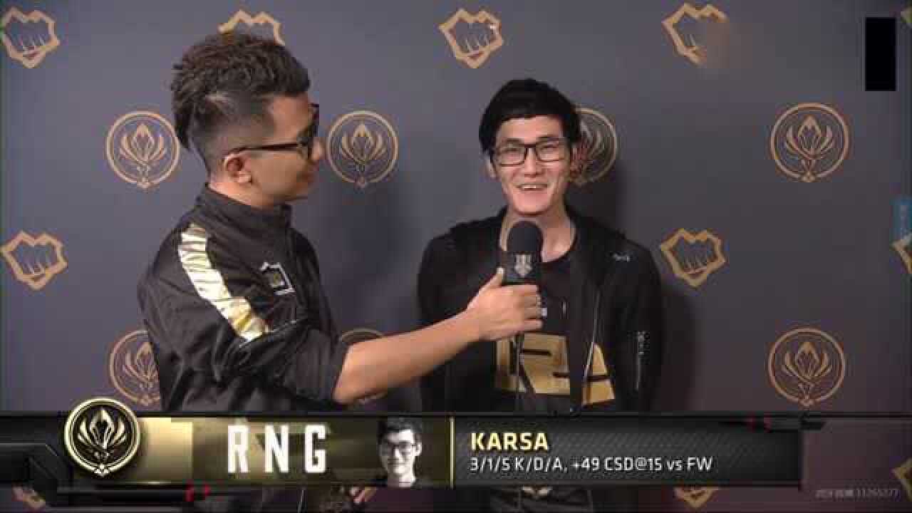 MSIKarsa兑现赛前诺言吊打闪电狼：不教育一下他们，真以为我混_腾讯视频