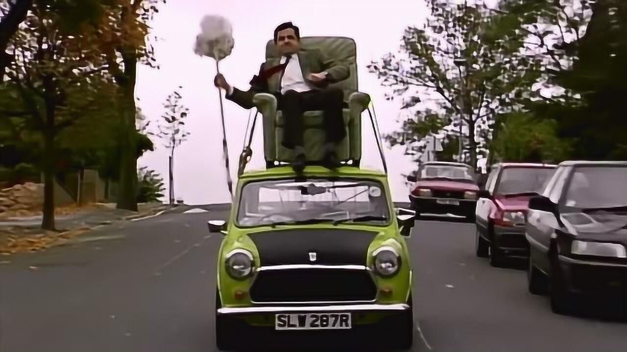 憨豆先生：超市打折，没想到你的车子竟然能装这么多东西，堪比货车！_腾讯视频