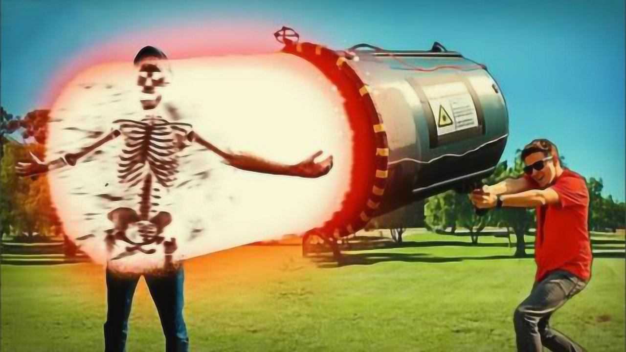 老外自制一枚“激光子弹”，在城市里到处横行霸道，我差点就信了_腾讯视频