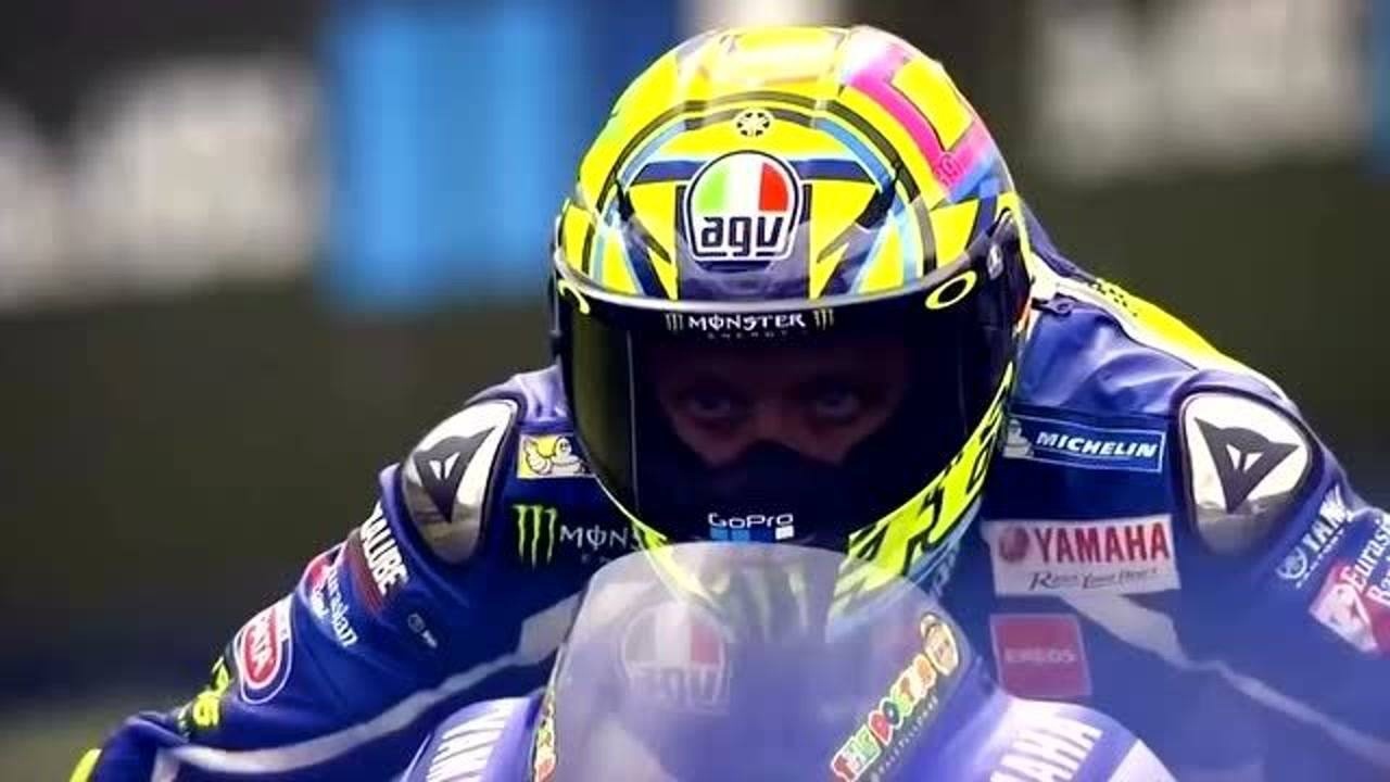 motoGP，46号罗西，永远的传奇！_腾讯视频