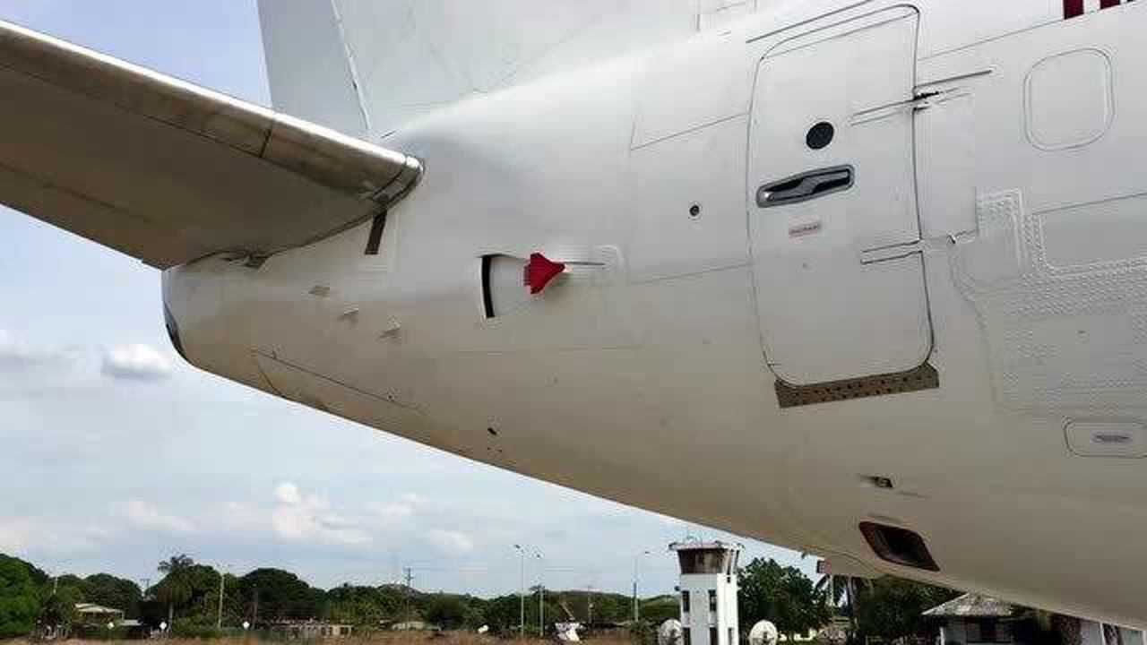 波音737飞机，开启辅助动力装置（apu)_腾讯视频