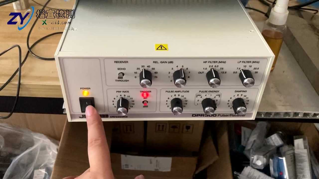 美国JSRDPR300500超声波脉冲发生接收器设置使用教程说明-购买设备或探头请咨询增宜检测_高清1080P在线观看平台_腾讯视频