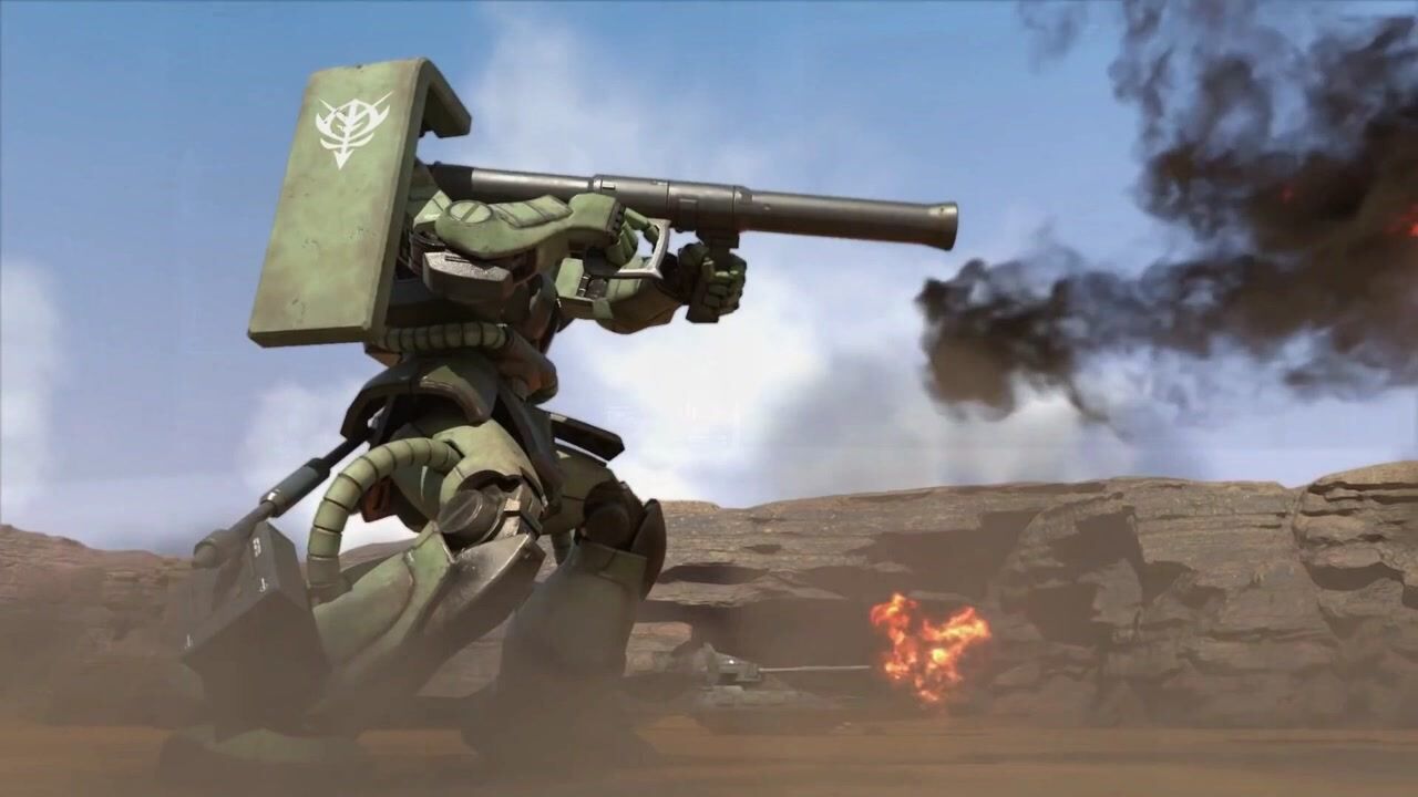 高达UC0079迎战扎古！钢之魂！_高清1080P在线观看平台_腾讯视频