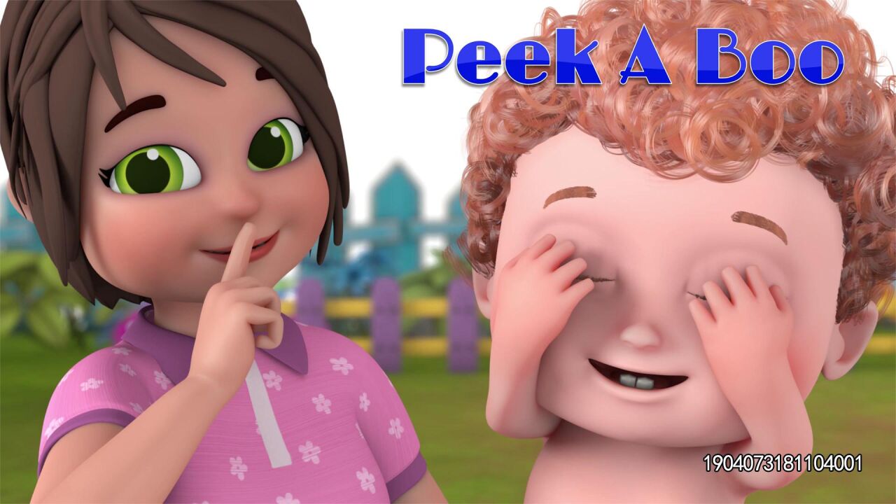 Peek A Boo 宝宝捉迷藏 宝宝都爱玩的游戏，英文经典儿歌大全_高清1080P在线观看平台_腾讯视频