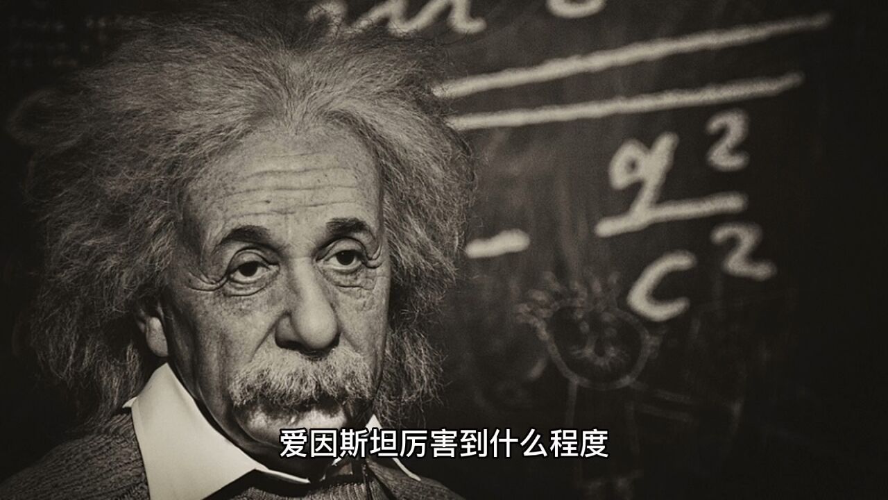 爱因斯坦厉害到什么程度？_腾讯视频