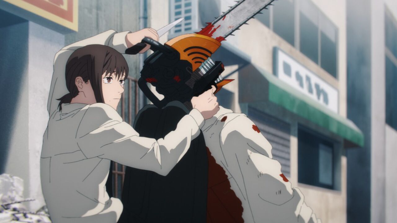 《电锯人》电次充当肉盾 小小红个人秀_腾讯视频