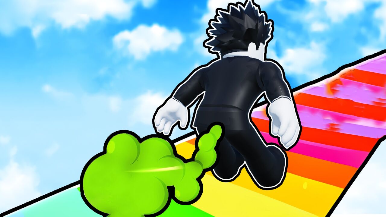 我在放屁比赛中用屁嘣飞了1万亿米成为了比赛冠军!roblox腾讯视频