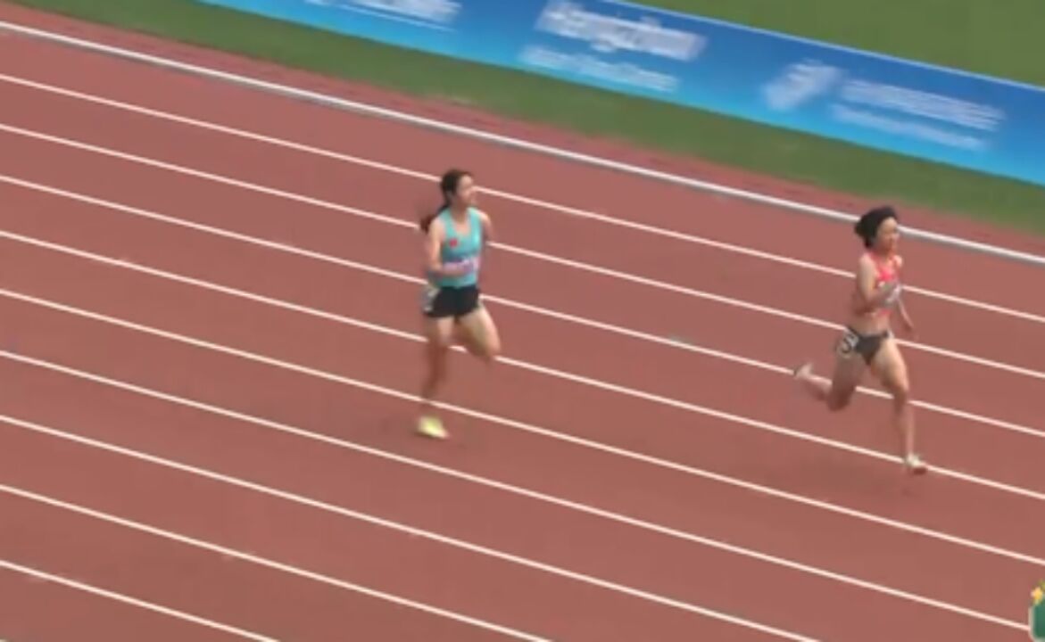 文晓燕打破女子100米T37级世界纪录_腾讯视频