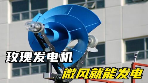 什么是玫瑰发电机？房顶装一朵玫瑰就能发电，原理是什么_高清1080P在线观看平台_腾讯视频