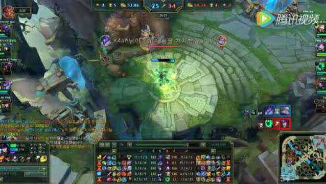 【韩服OB视角】皮城女警 凯特琳 抵抗军天使 英雄联盟lol_腾讯视频