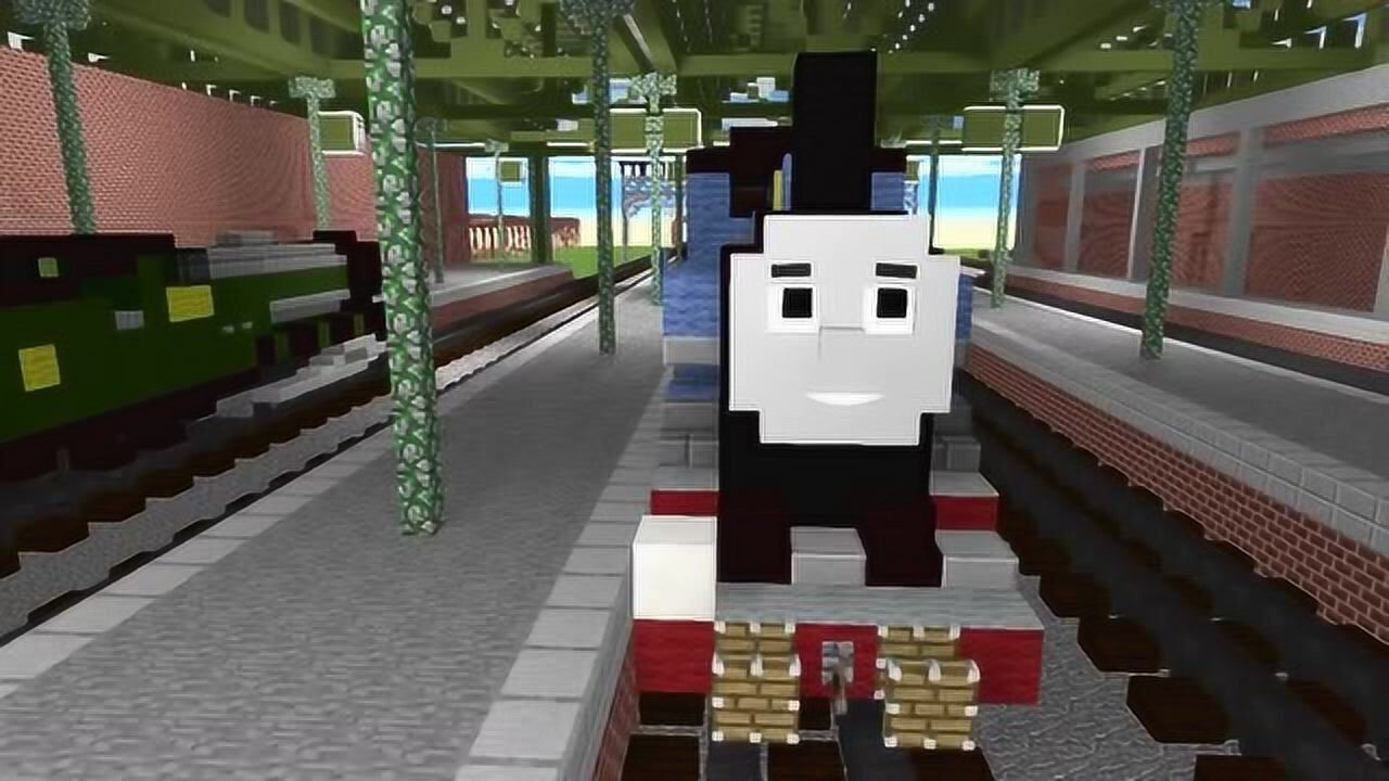 MC动画-火车头托马斯-CraftyFoxe_腾讯视频