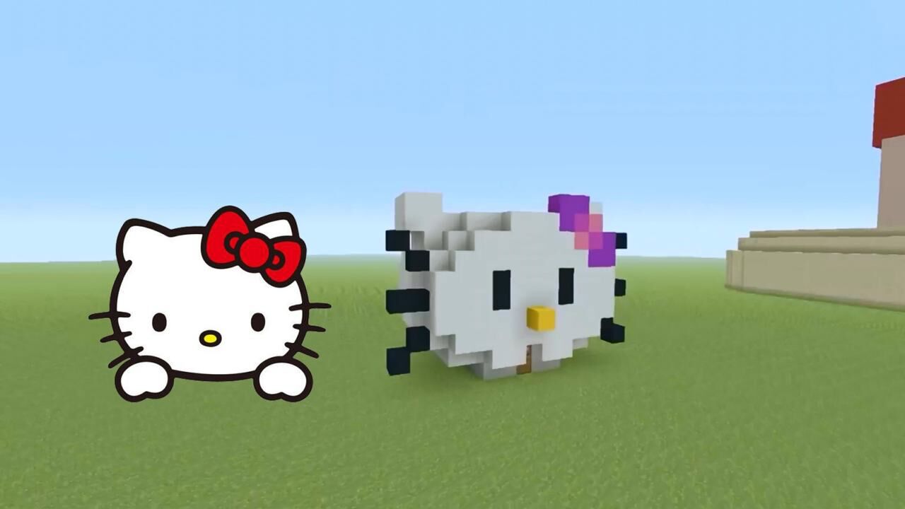 我的世界教程：教你做一个可爱的hellokitty房子_高清1080P在线观看平台_腾讯视频