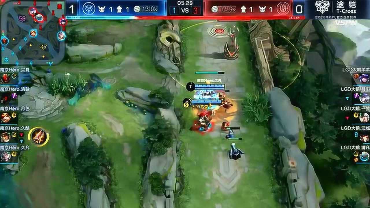 2020王者荣耀KPL职业联赛春季LGD大鹅 vs Hero久竞第二场_腾讯视频