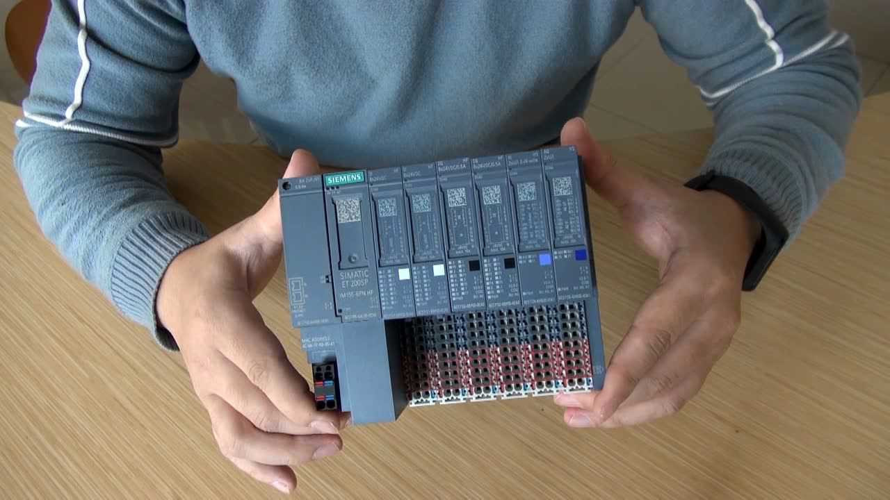 十天学会PLC—精简短视频—ET200SP的组装_高清1080P在线观看平台_腾讯视频