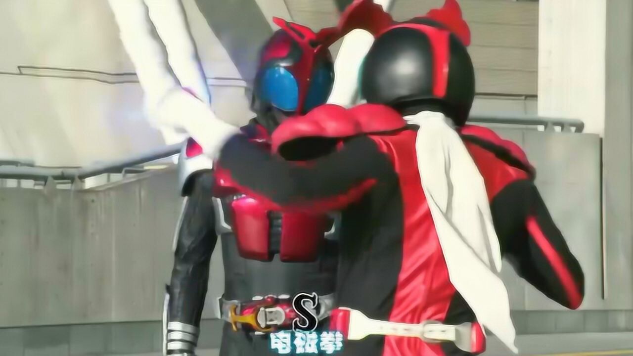 《假面骑士铠武剧场版》甲斗大战假面骑士强人，高速移动不是闹着玩的！_高清1080P在线观看平台_腾讯视频