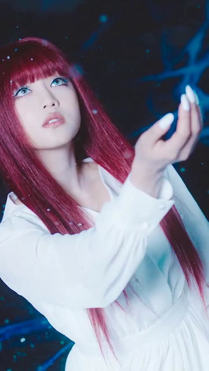 gidle新歌mv，冬天里一朵燃烧的火花，造型美炸！_腾讯视频