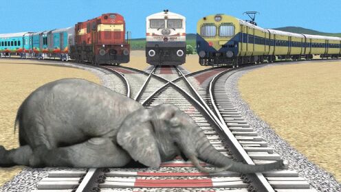 【BeamNG】巨象VS3列火车_高清1080P在线观看平台_腾讯视频