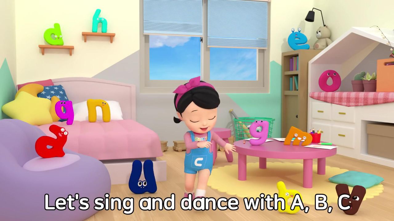 你好凯丽HelloCarrie趣味英文字母歌05发音及书写ABCwithCarrieAlphabetSong_高清1080P在线观看平台_腾讯视频