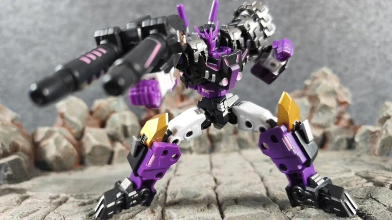 铁工厂小比例变形金刚贪狼合体配件版黑狗队塔恩_高清1080P在线观看平台_腾讯视频