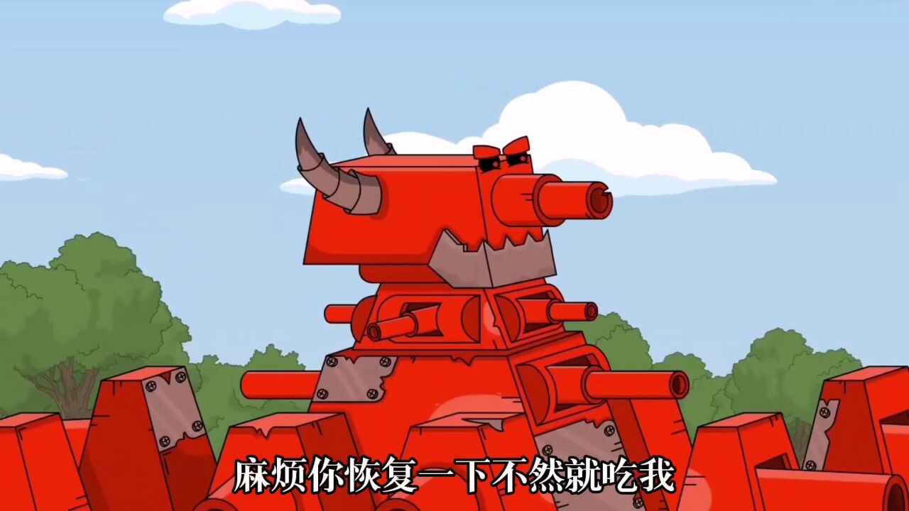 坦克世界动画：恶魔KV44大战重型装甲坦克！_高清1080P在线观看平台_腾讯视频