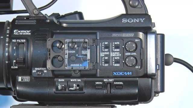 PMW-EX280 基础操作-快速拍摄_腾讯视频