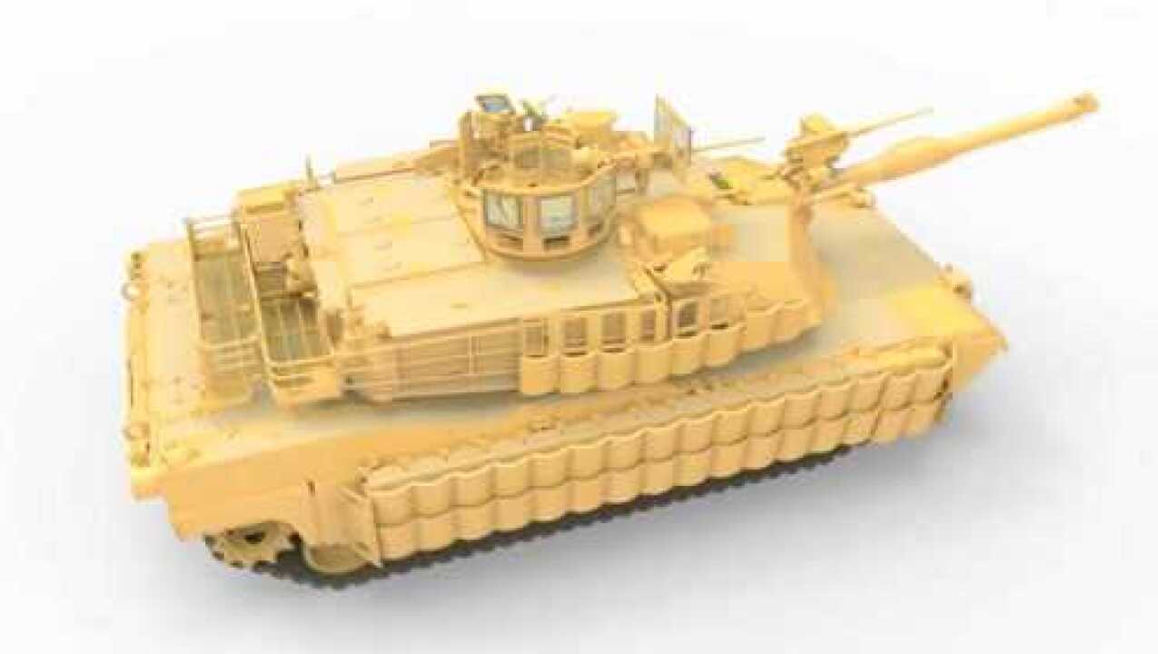 3D画面还原美军M1A3坦克每一个细节_高清1080P在线观看平台_腾讯视频