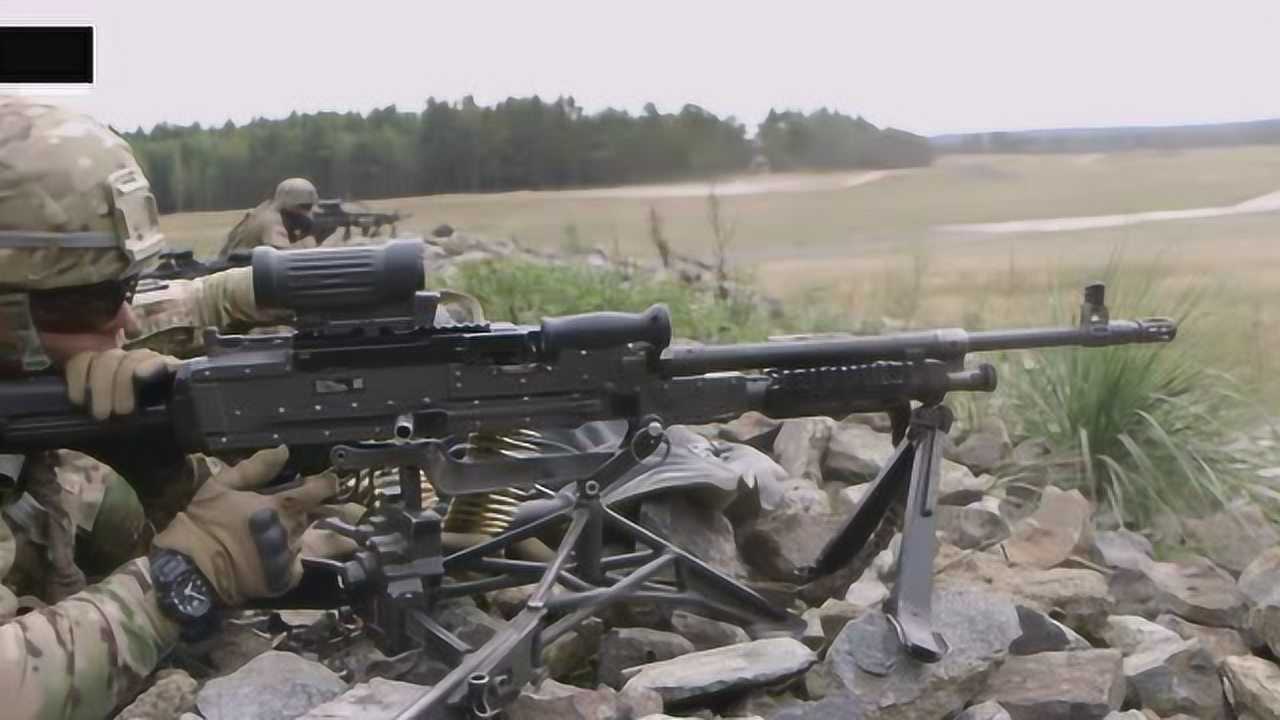 美军首款钛合金机枪-M240L式7.62毫米中型机枪_高清1080P在线观看平台_腾讯视频
