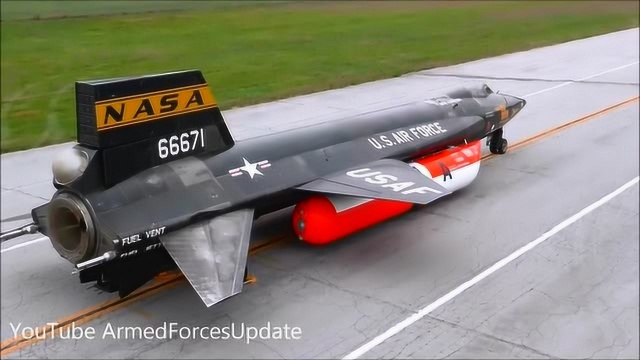 X-15飞机是美空军最快的飞机 速度达到6马赫_腾讯视频