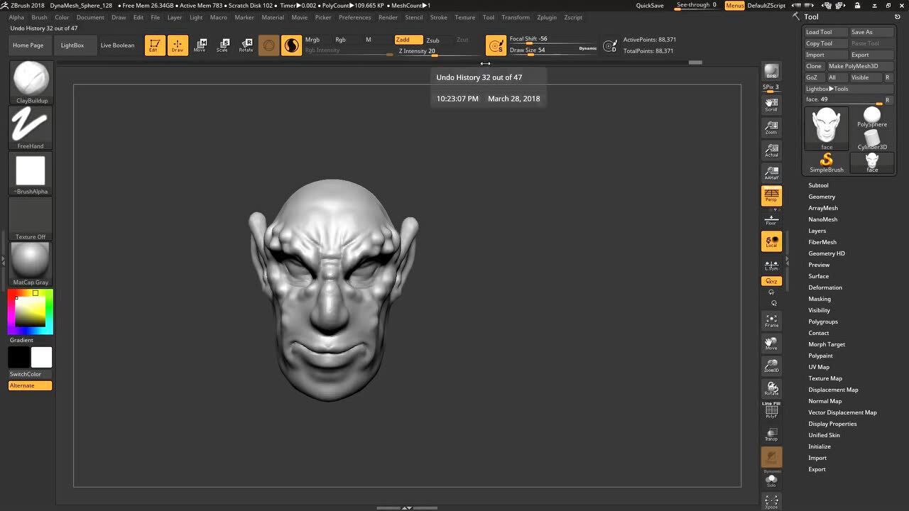 ZBrush2018新功能SculptrisPro详讲_高清1080P在线观看平台_腾讯视频