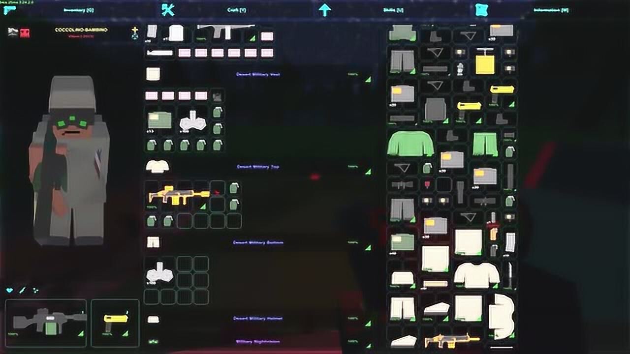 《Unturned》这红色的眼睛：应该就是热成像的效果，好高级啊！_高清1080P在线观看平台_腾讯视频